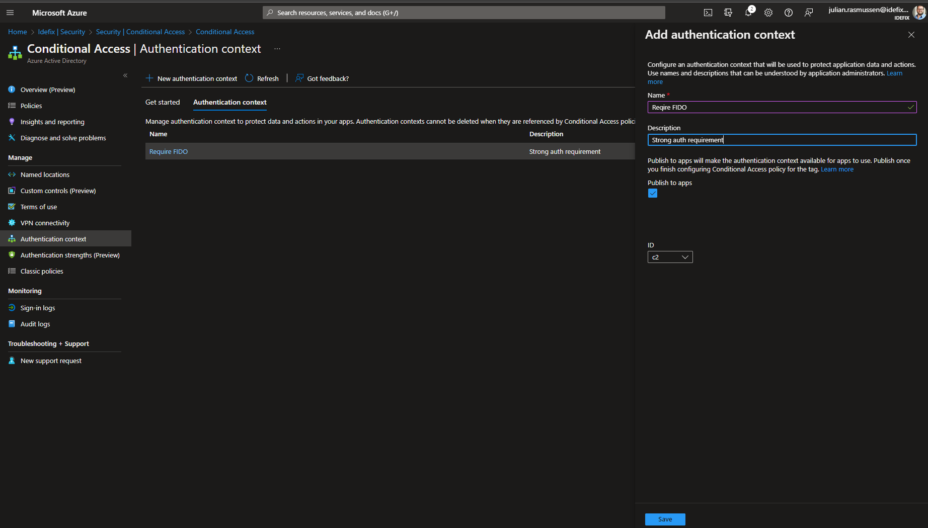 Authentication Context + Conditional Access + PIM – IdefixWiki Authentication Context + Conditional Access + PIM – IdefixWiki
