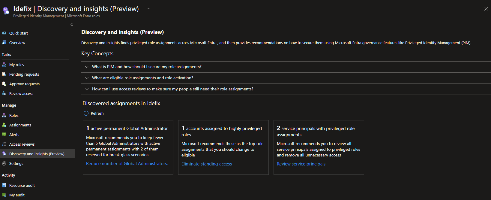 Entra ID PIM – Discovery & Insights – IdefixWiki Entra ID PIM – Discovery & Insights – IdefixWiki