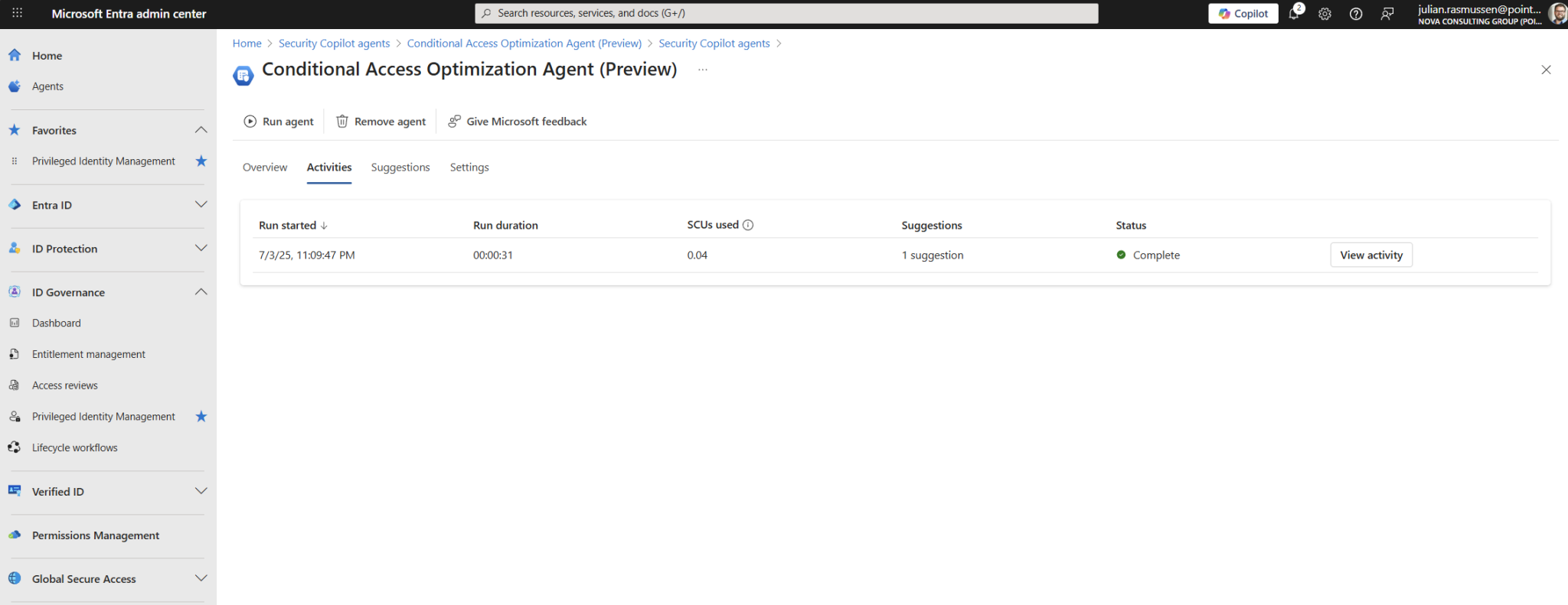 Conditional Access Optimization Agent – IdefixWiki